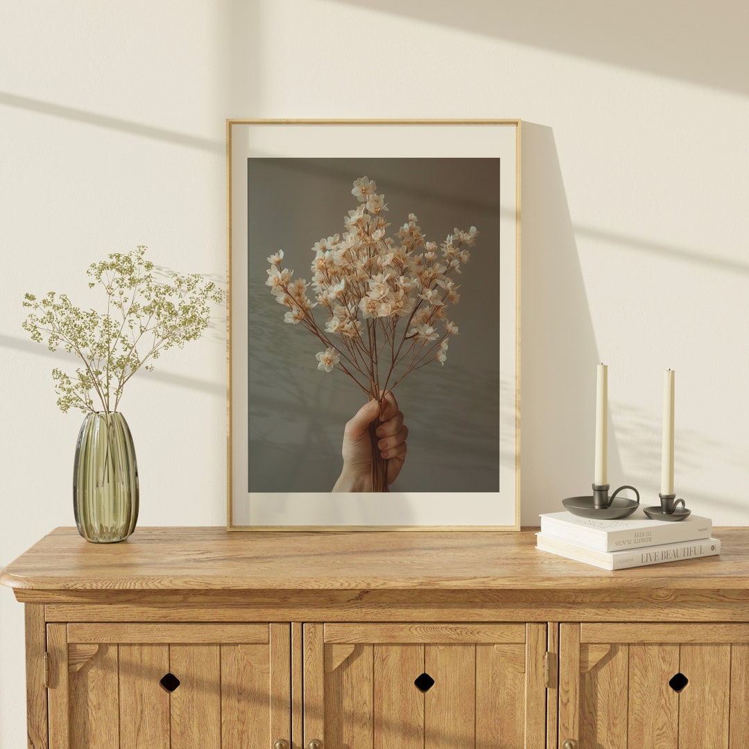 Flowerful No.52 Hygge Wall Art Minimalist and Exclusive Design Poster ...