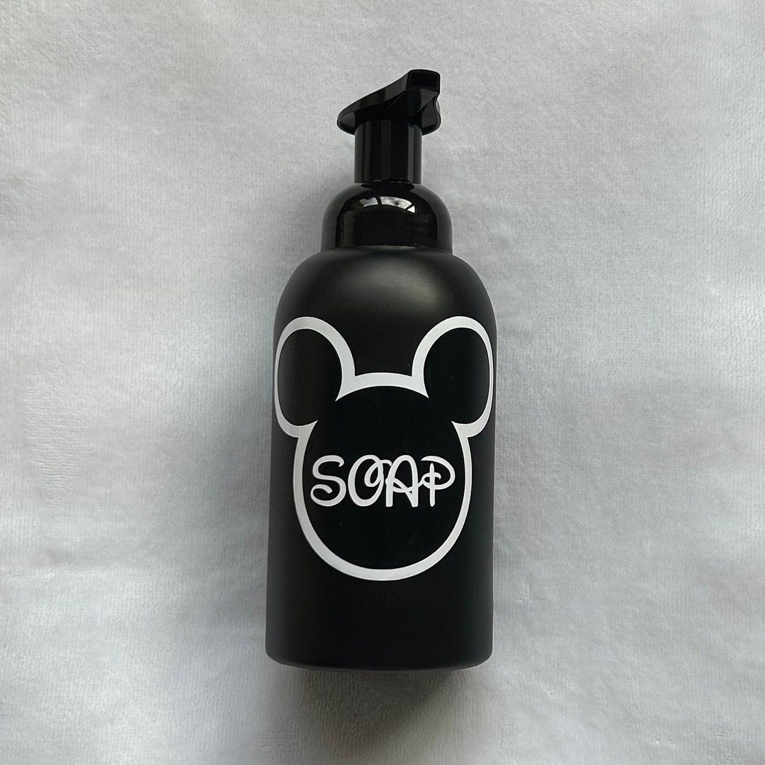 Disney Mickey Mouse Inspired Pump Soap Dispenser Shampoo - Etsy