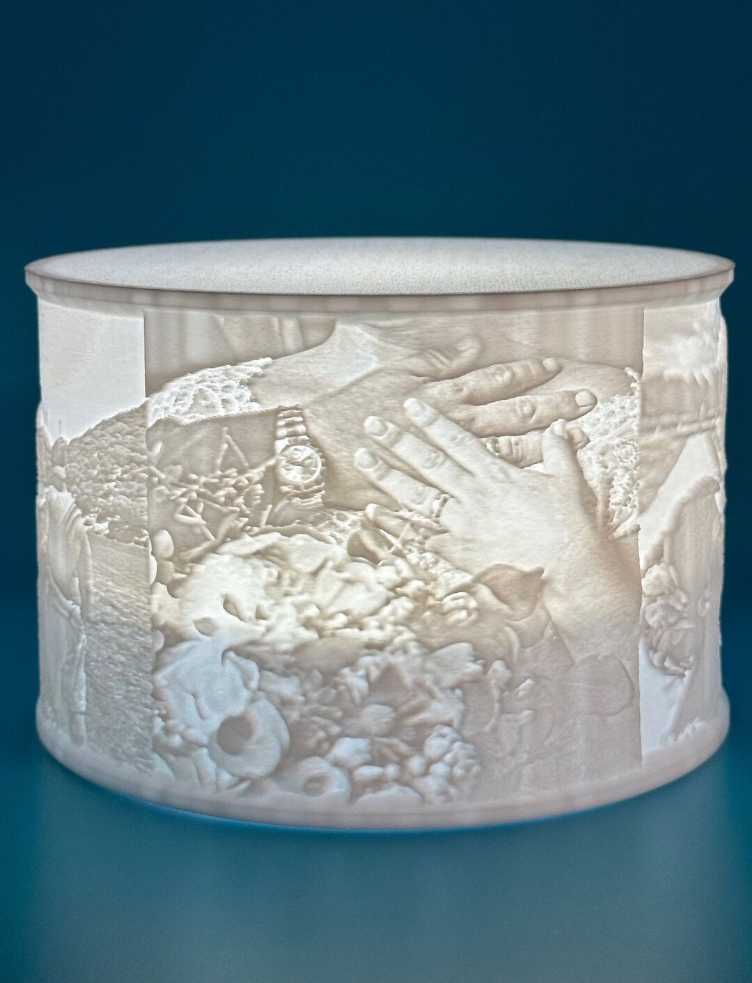 Personalized 3D Printed Lithophane Picture Lamp A Timeless - Etsy