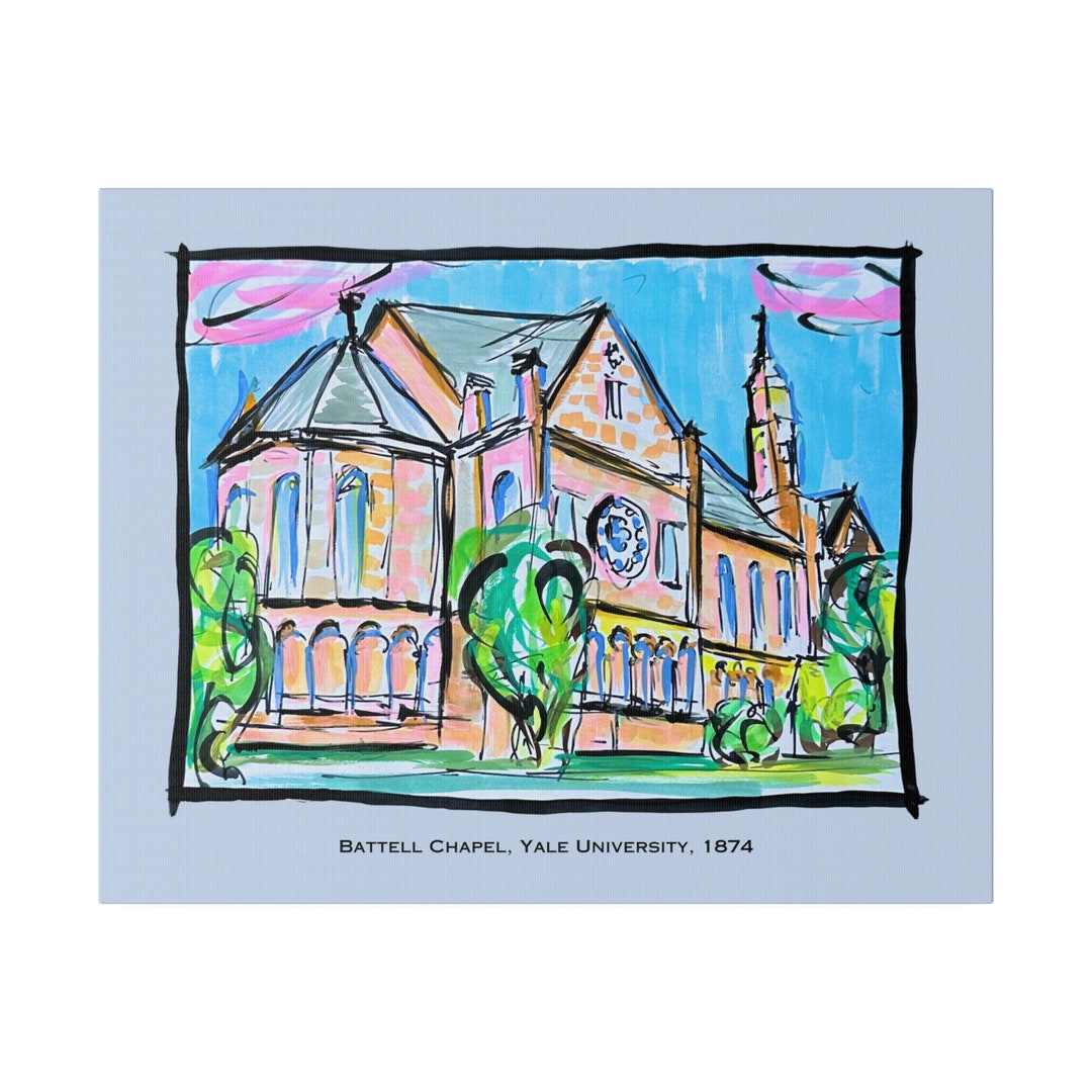 Battell Chapel, Yale University, 1874 - Etsy