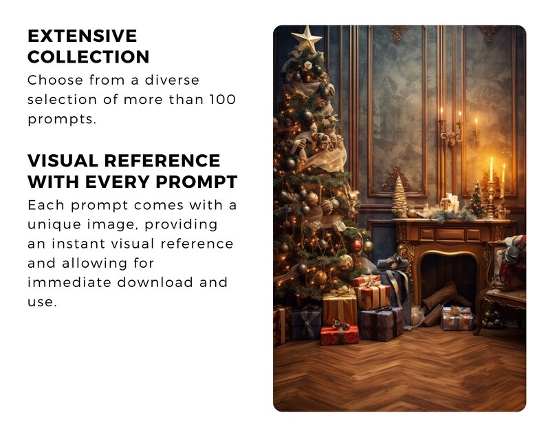 58 Christmas Backdrops Midjourney Prompts and Images Holiday Background ...