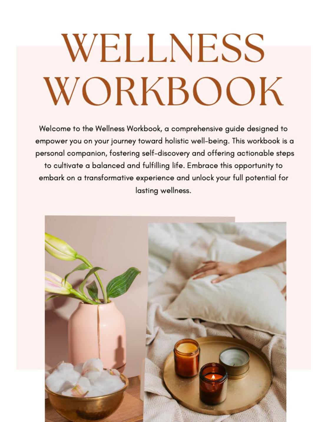 Wellness Workbook - Etsy