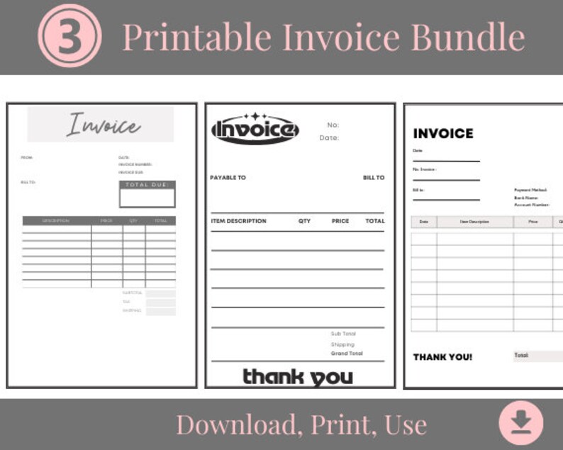 Invoice Template Download, Invoicetemp, Invoice Template Sheet ...