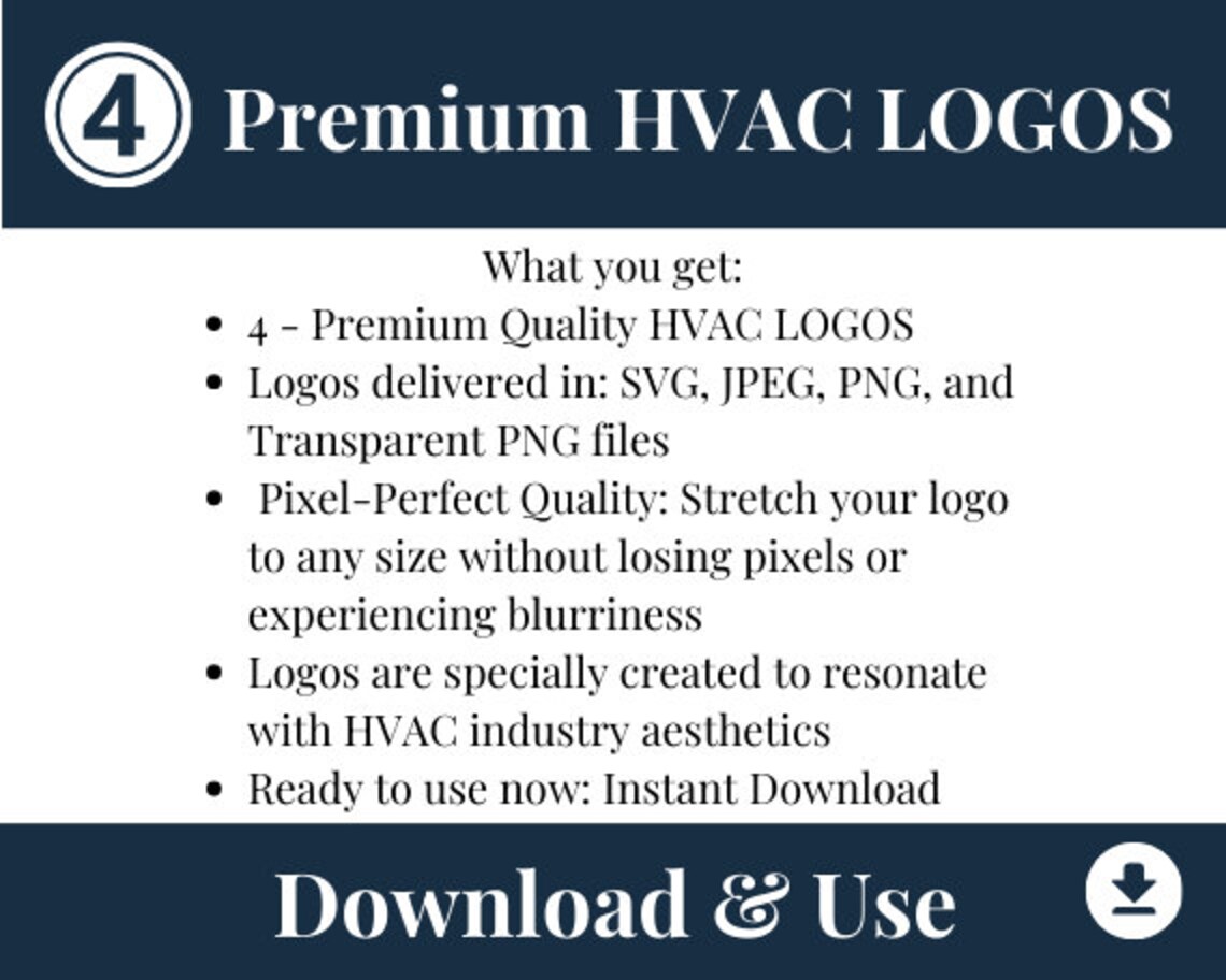 Premium HVAC Logo (4), HVAC Logo SVG, Hvac Logo, Hvac Business Logo ...