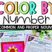 Color by Number Grammar - Common and Proper Nouns - No Prep Printables ...