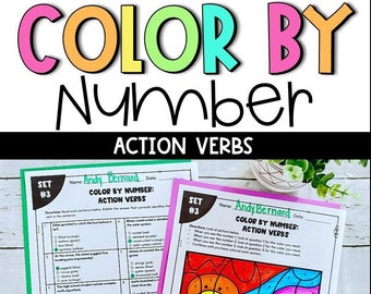 Color by Number Grammar - Common and Proper Nouns - No Prep Printables ...