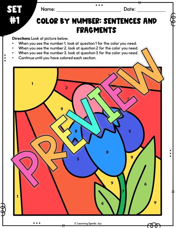 Hojas De Trabajo De Fragmentos De Oraciones De Tercer Grado Calaméo
