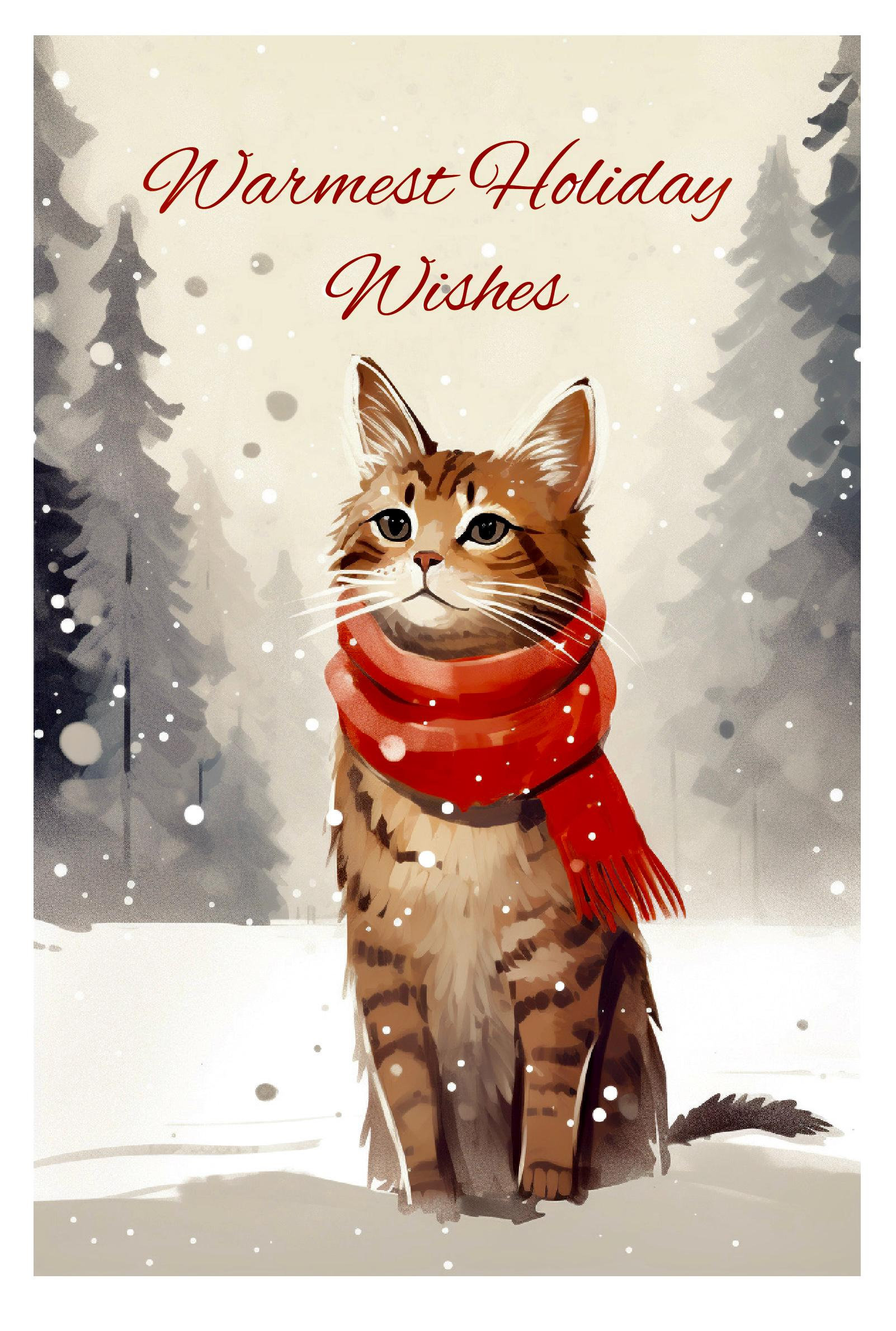 Warmest Holiday Wishes - Etsy