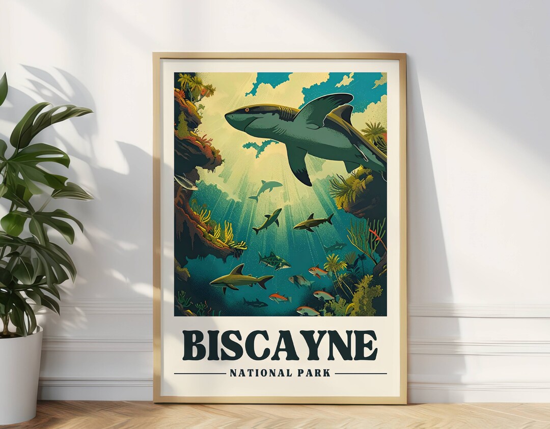 Biscayne National Park Digital Download, Biscayne Printable Wall Art ...