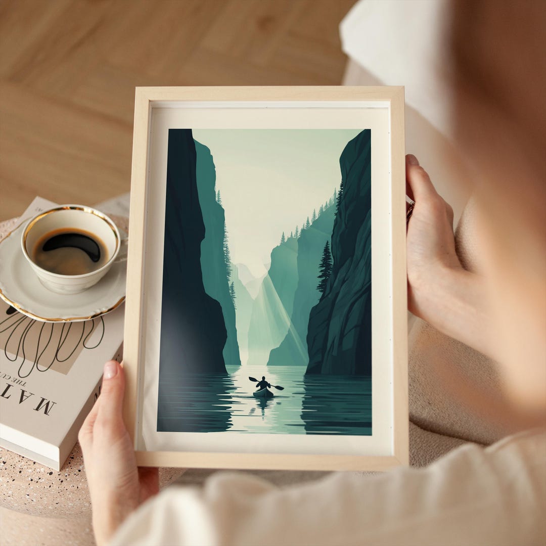 Kenai Fjords Poster Alaska Travel Print Kenai Fjords National Park Art ...