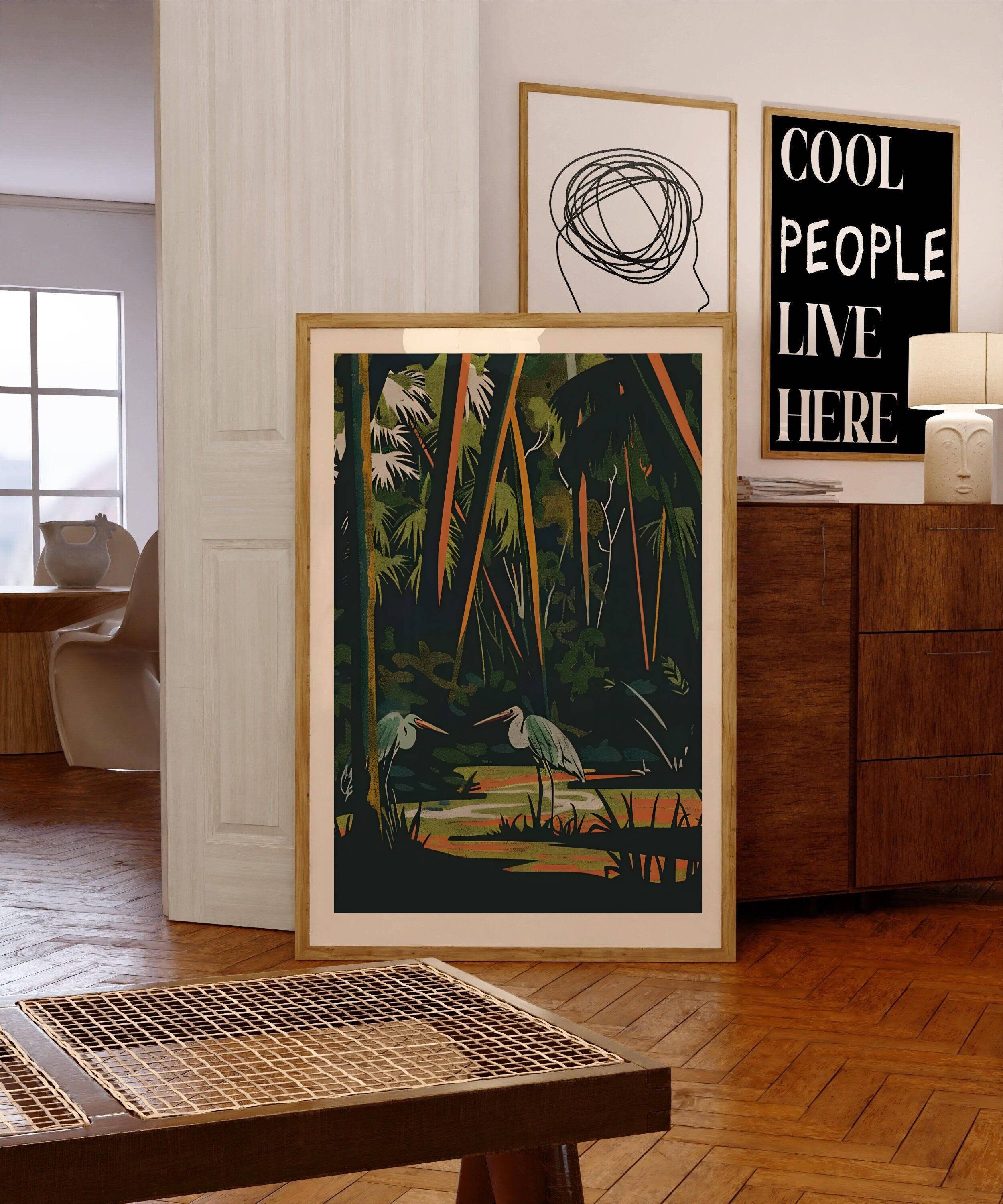 Everglades National Park Printable Wall Art, Florida Wetlands Digital ...