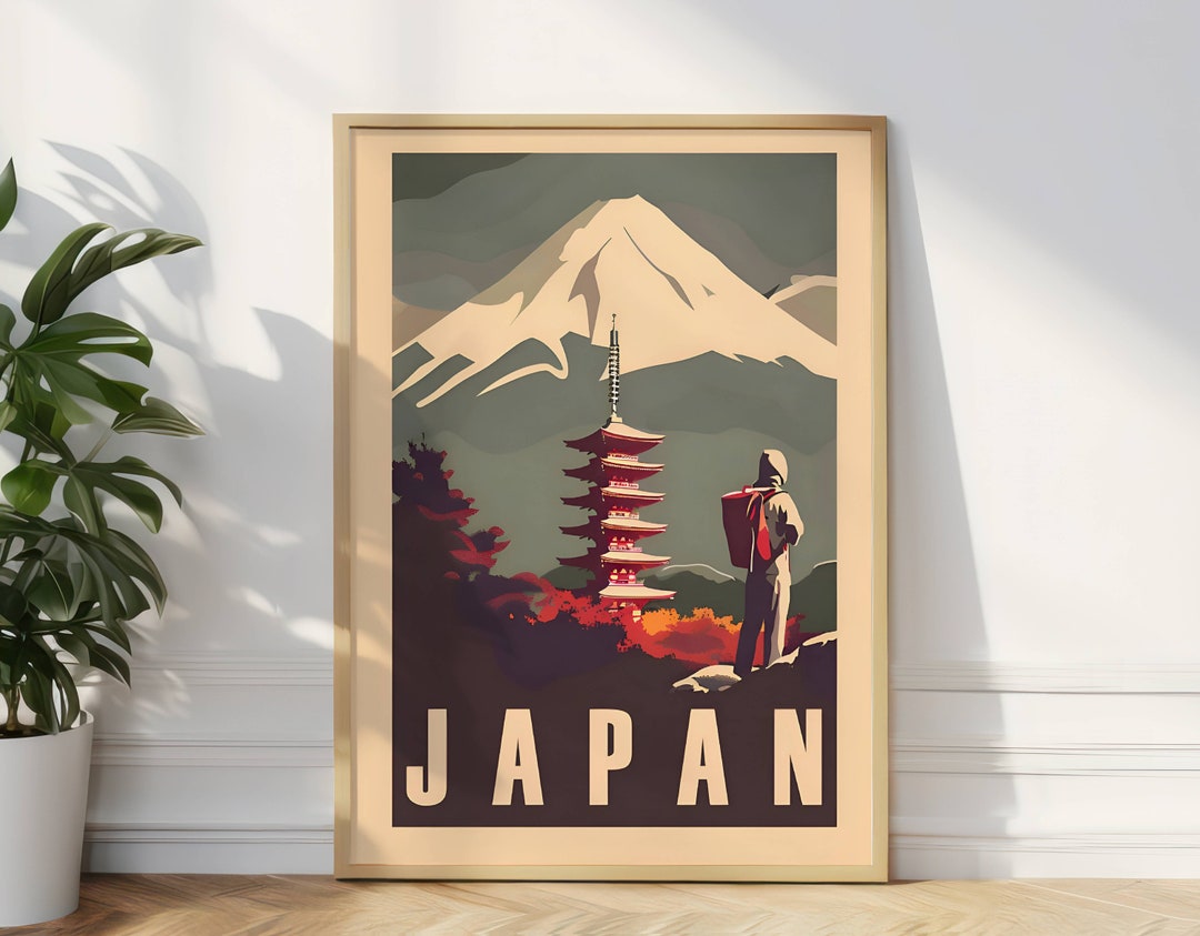 Japan Digital Print, Japan Printable Wall Art, Japan Digital Download ...