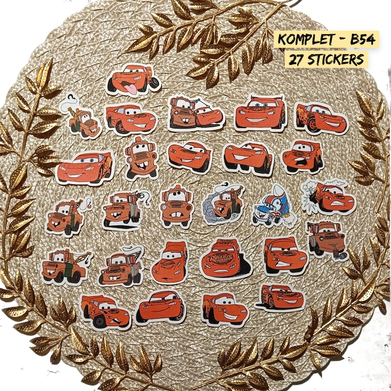 Rayo mcqueen stickers - Etsy México