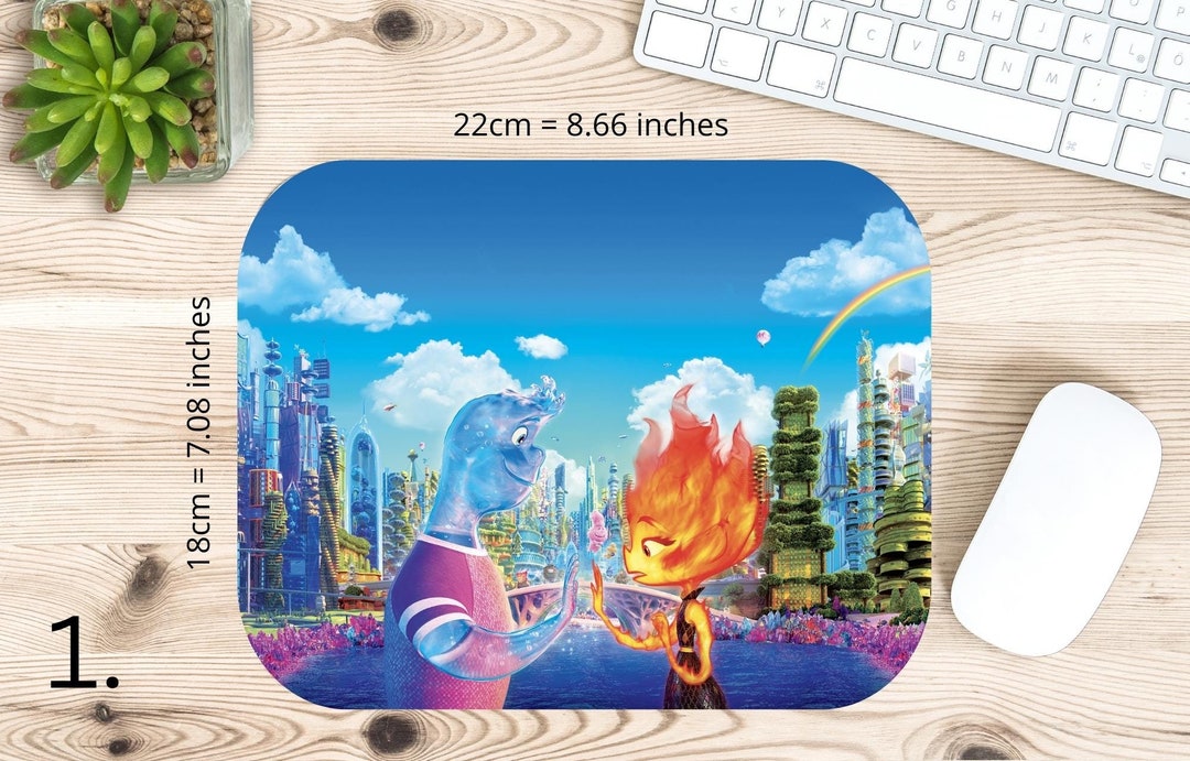 Elemental, Disney Pack, Ember Lumen, Gale, Lake | MAUSEPAD, Gaming ...