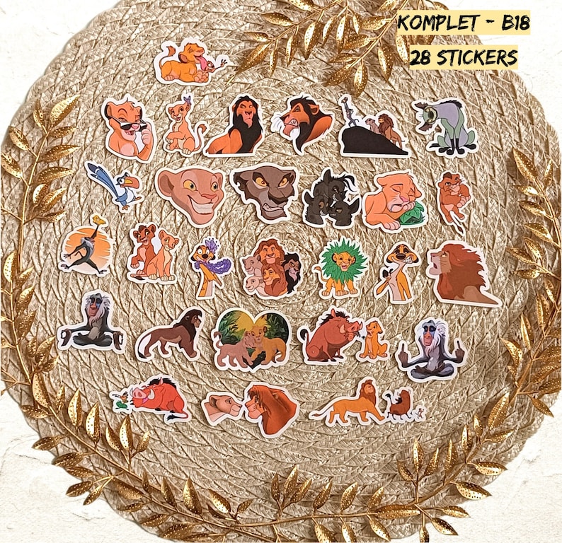 Lion King, Disney Pack, Simba, Nala, Kovu, Timon, Pumpa, Kiara ...