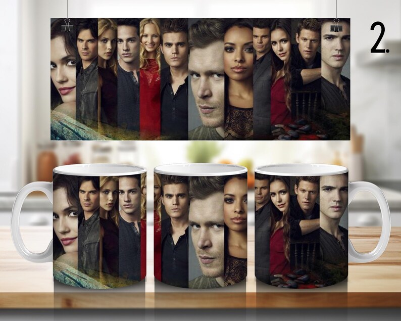 The Vampire Diaries, Damon Salvator, Stefan, Bonnie Bennett, Caroline ...
