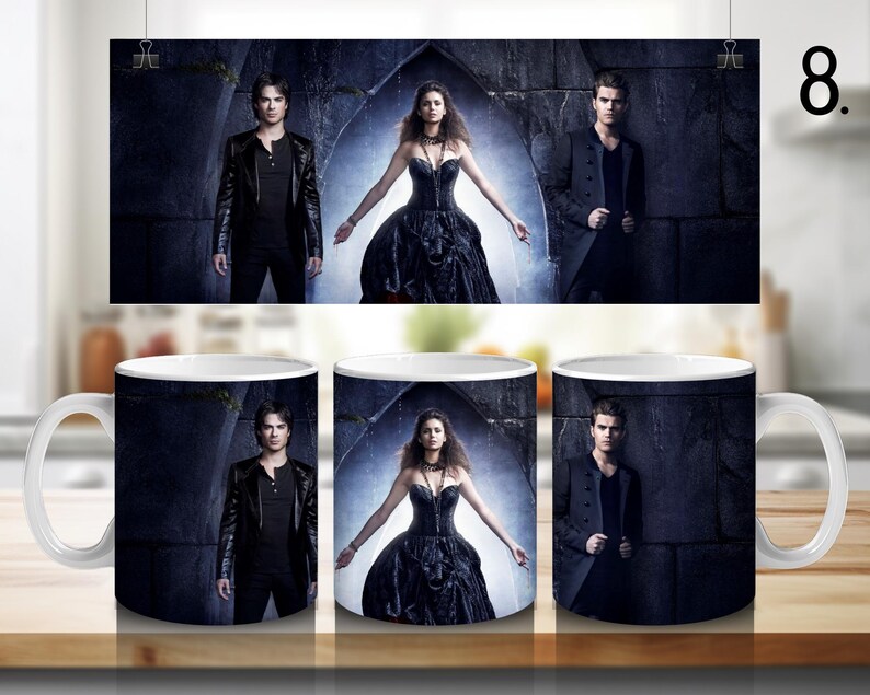 The Vampire Diaries, Damon Salvator, Stefan, Bonnie Bennett, Caroline ...