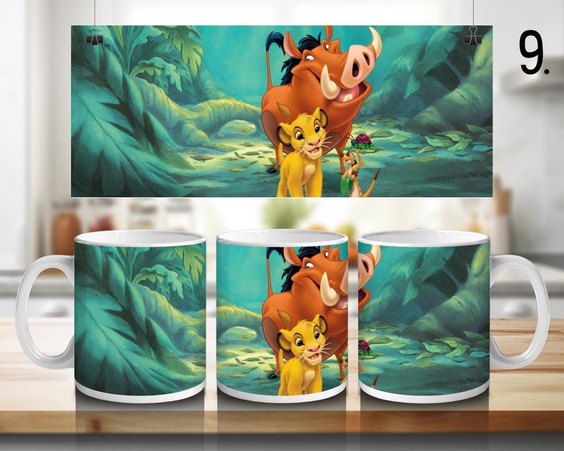 Lion King, Disney Pack, Simba, Nala, Kovu, Timon, Pumpa, Kiara | 100% ...