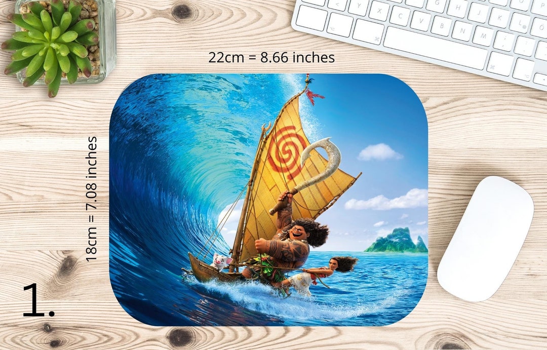 Moana, Moana, Maui, Disney Pack | MAUSEPAD, Gaming Mouse Pad - Etsy
