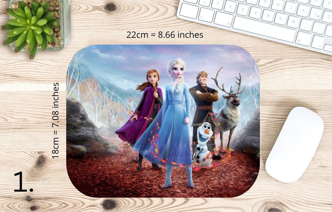 Frozen, Disney Pack, Olaf, Anna, Elsa, Swen, Arendalle | MAUSEPAD ...