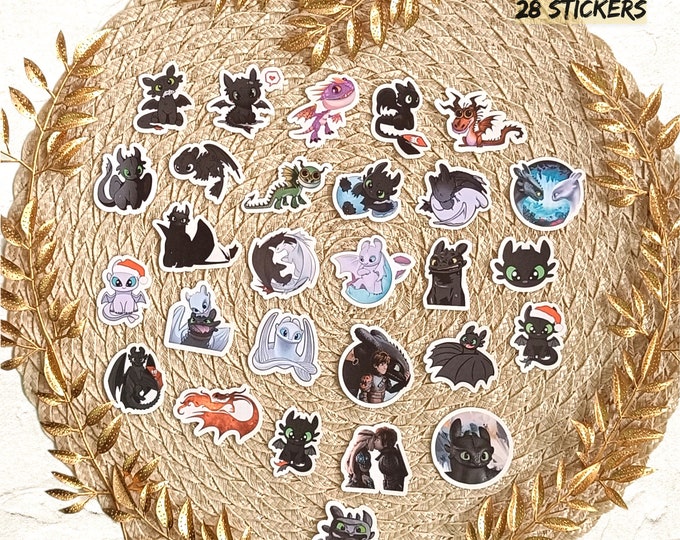 Little Toothless Dragon Sticker - Etsy