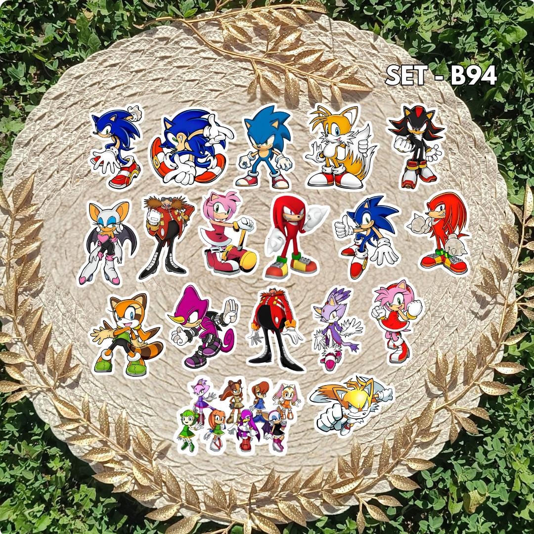 Sonic the Hedgehog, Sonic, Shadow, Knuckles, Tails, Dr. Eggman ...