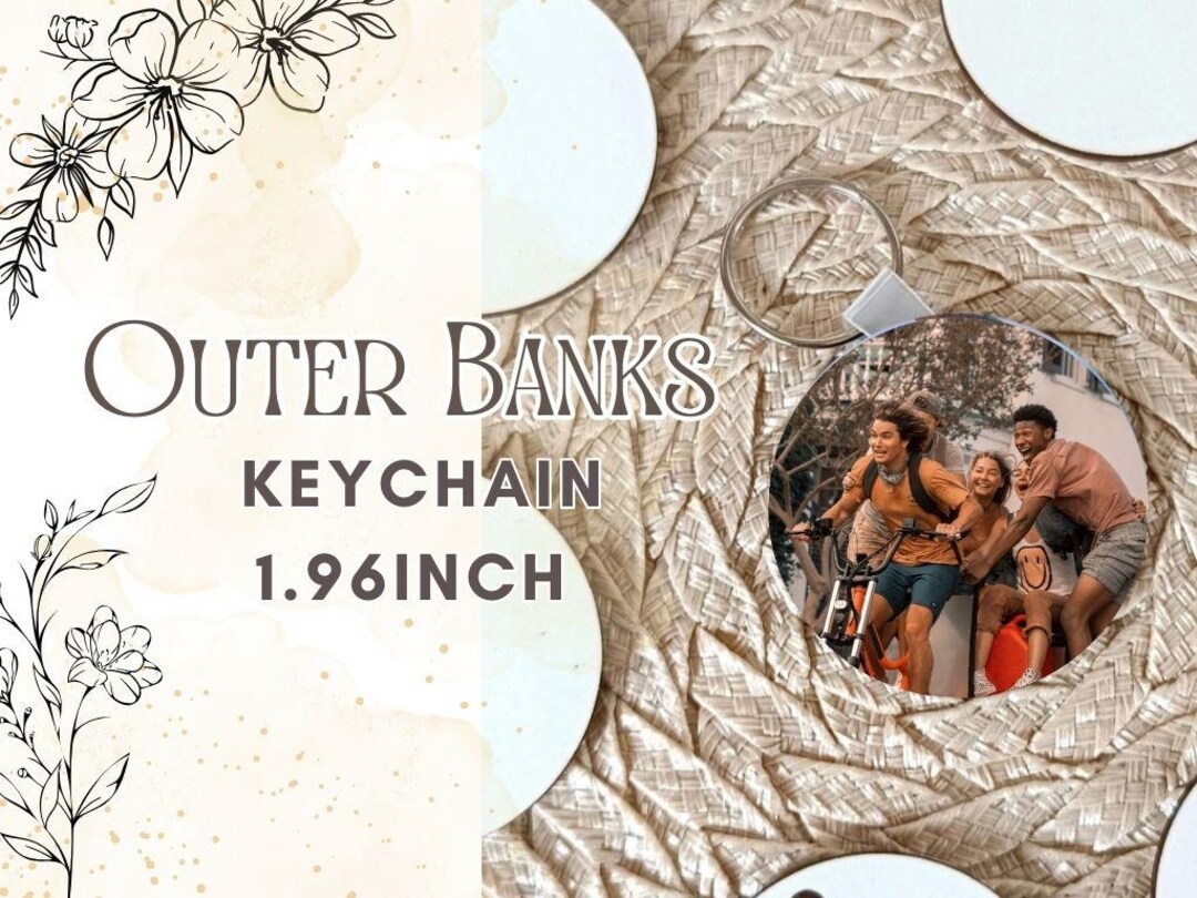 Outer Banks, Sarah Cameron, John B, Kiara, JJ, Pope, Obx | 48 KEYCHAIN ...