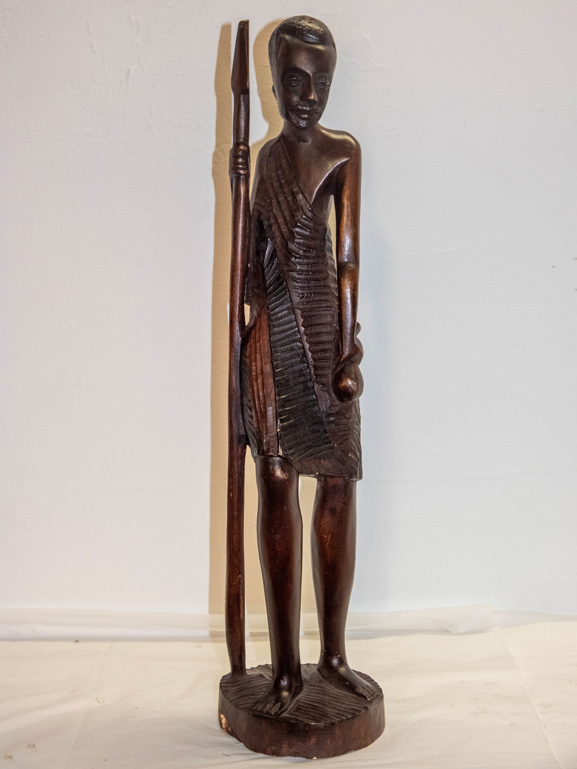 Traditional Rwandan Wooden Statue - Etsy