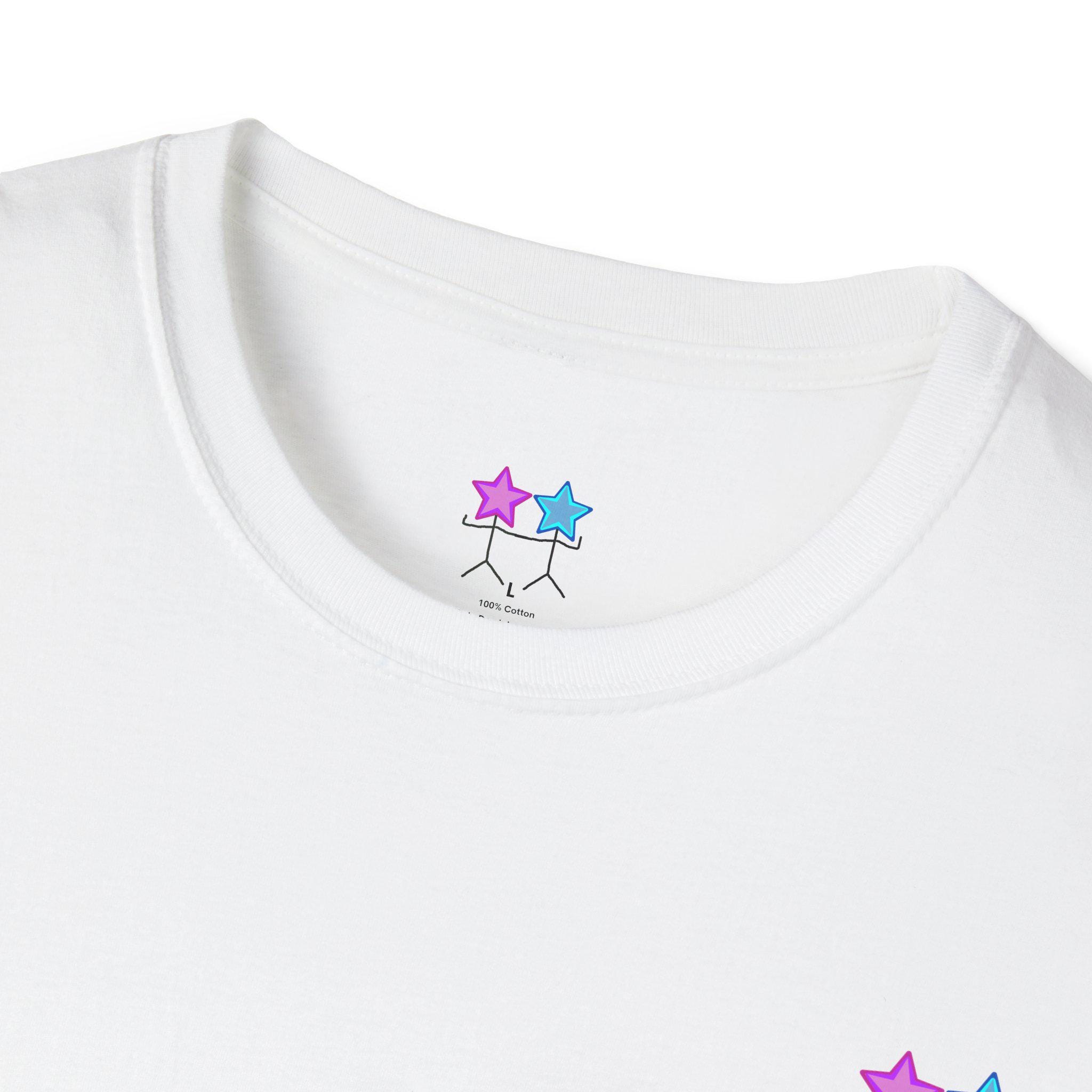 Stickman Couple, Oversized T-shirt Adult Tee Unisex Clothing 100% ...