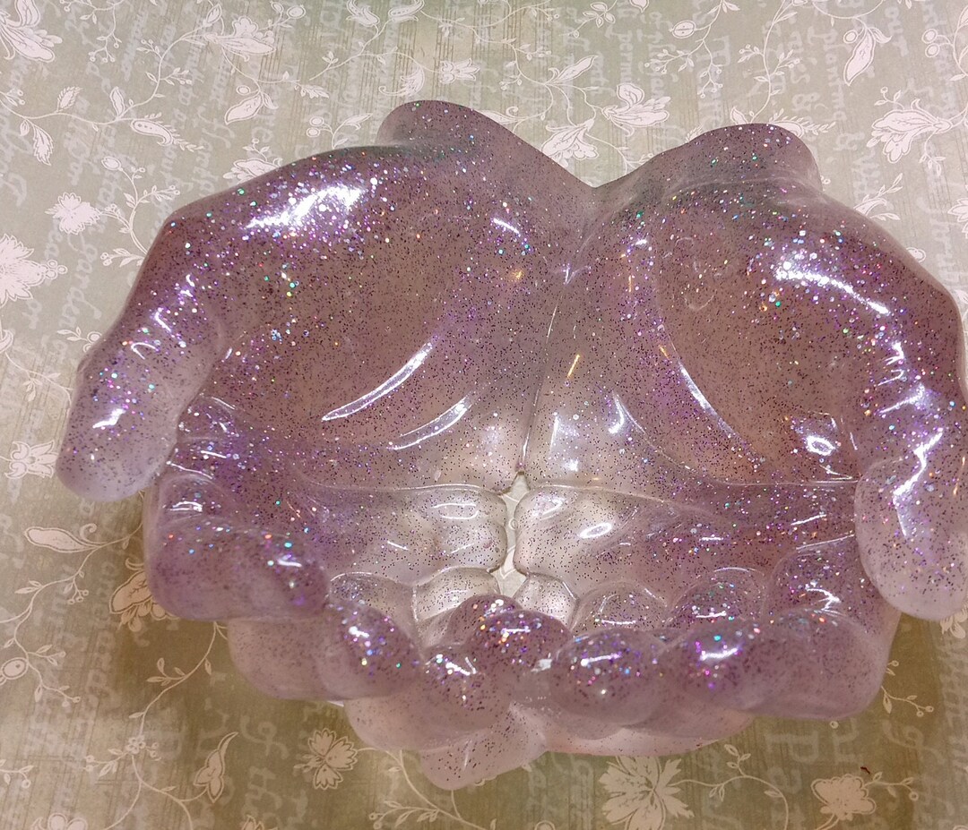Resin Cupped Hands Display Piece - Etsy