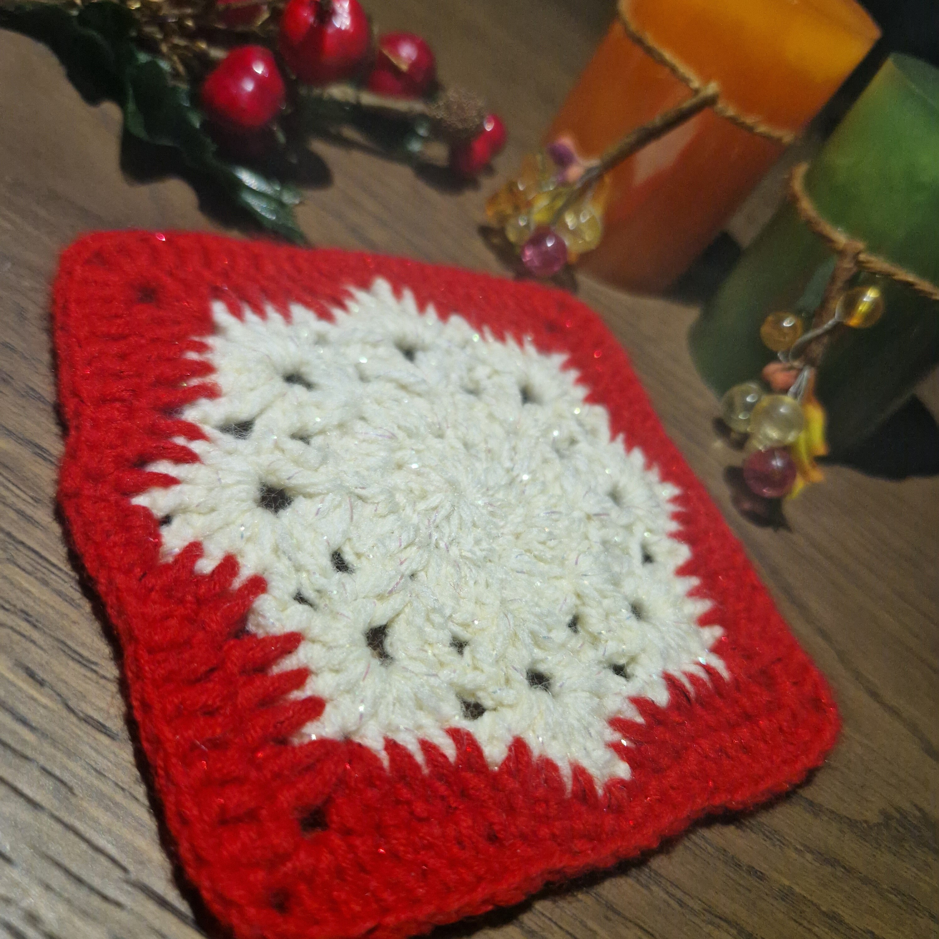 Winter Snowflake Granny Square - Etsy