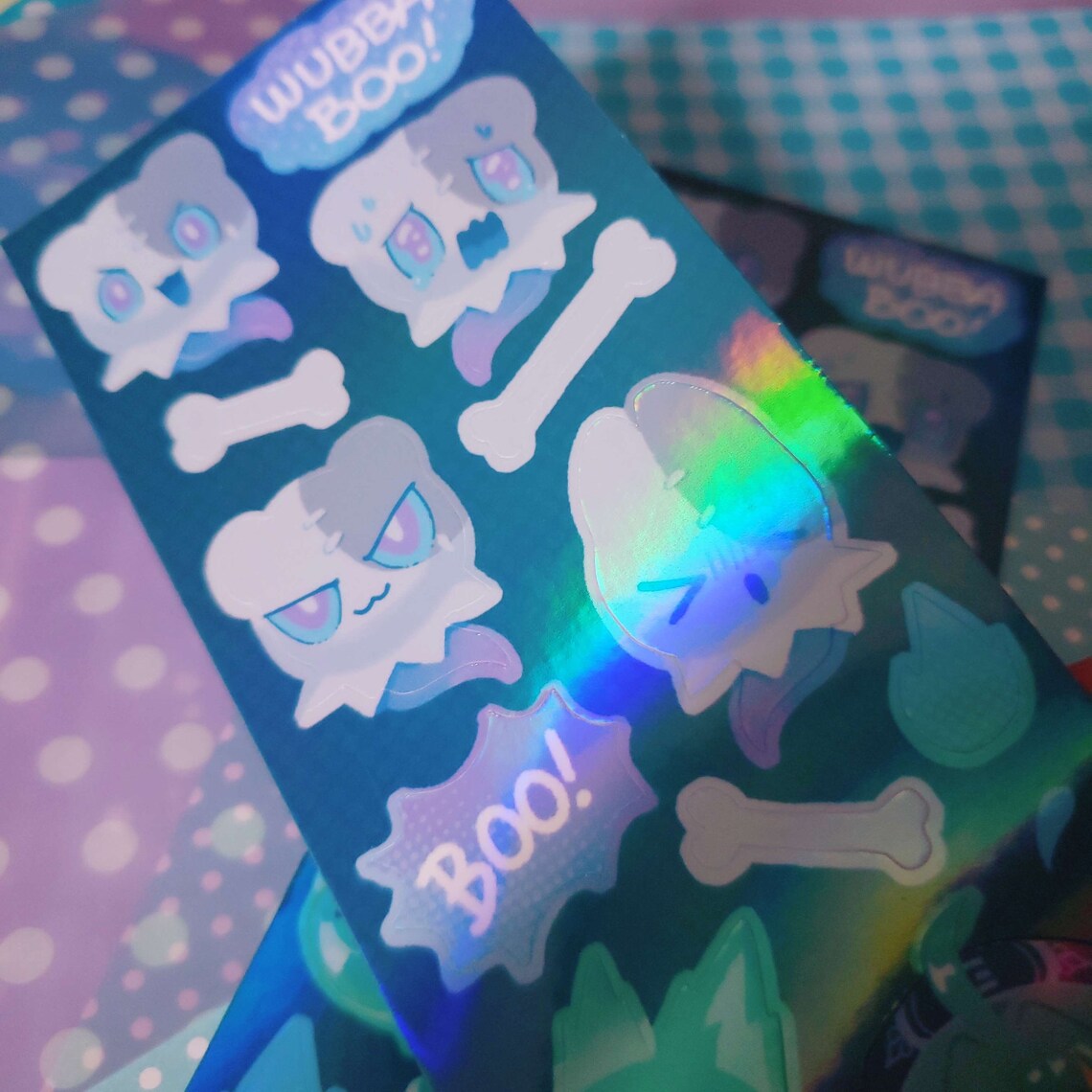 Wubbaboo! Honkai: Star Rail Holo Deco Sticker Sheet (with Huohuo and ...