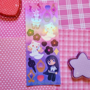Madoka Homura Deco Sticker Sheet - Etsy