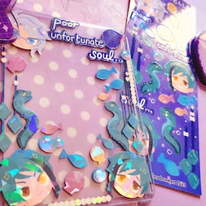 Octavinelle TWST Sparkly Deco Sticker Sheet (azul, Jade, Floyd) - Etsy