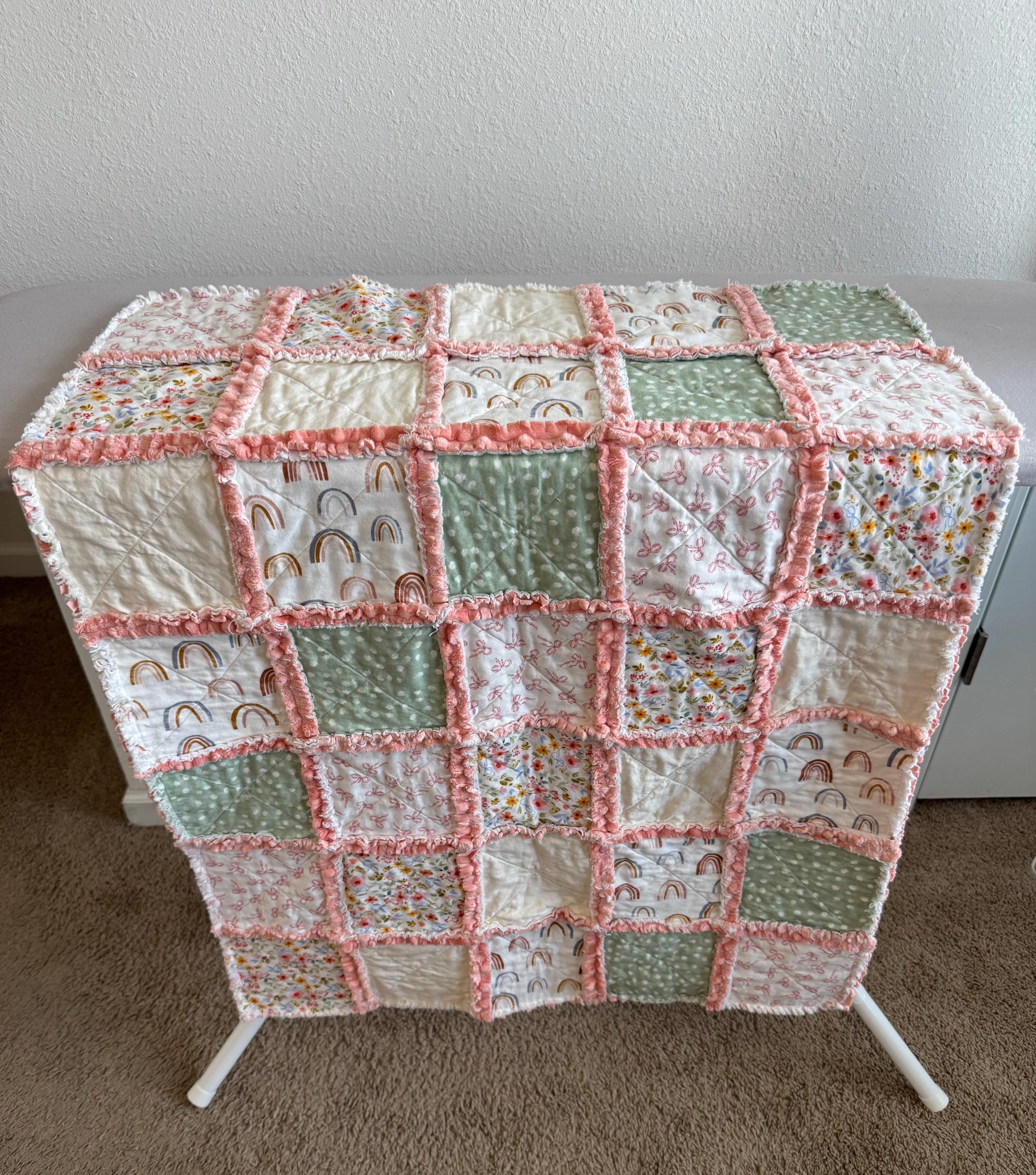 CUSTOM Rag Quilt | Baby Blanket | Throw Blanket | Handmade Gift - Etsy