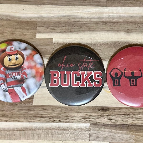 Ohio State Buttons - Etsy