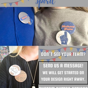 LSU Tigers Buttons - Etsy