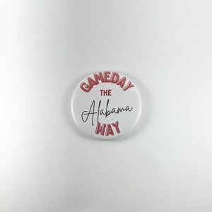 Alabama Crimson Tide Buttons - Etsy