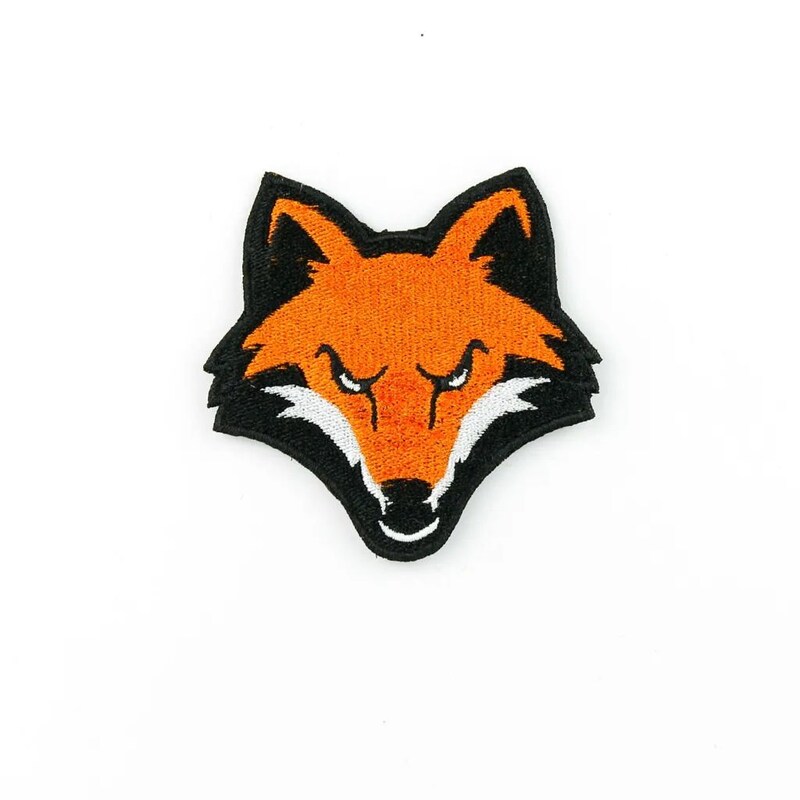 Embroidered Fox Patches - Etsy