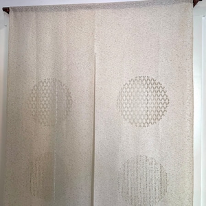 36" Walnut Noren Rod Set, With Holders - Etsy