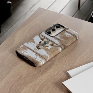 Tough Cases, Bull Skull Phone Case, Western Cowboy Cover, Turquoise ...