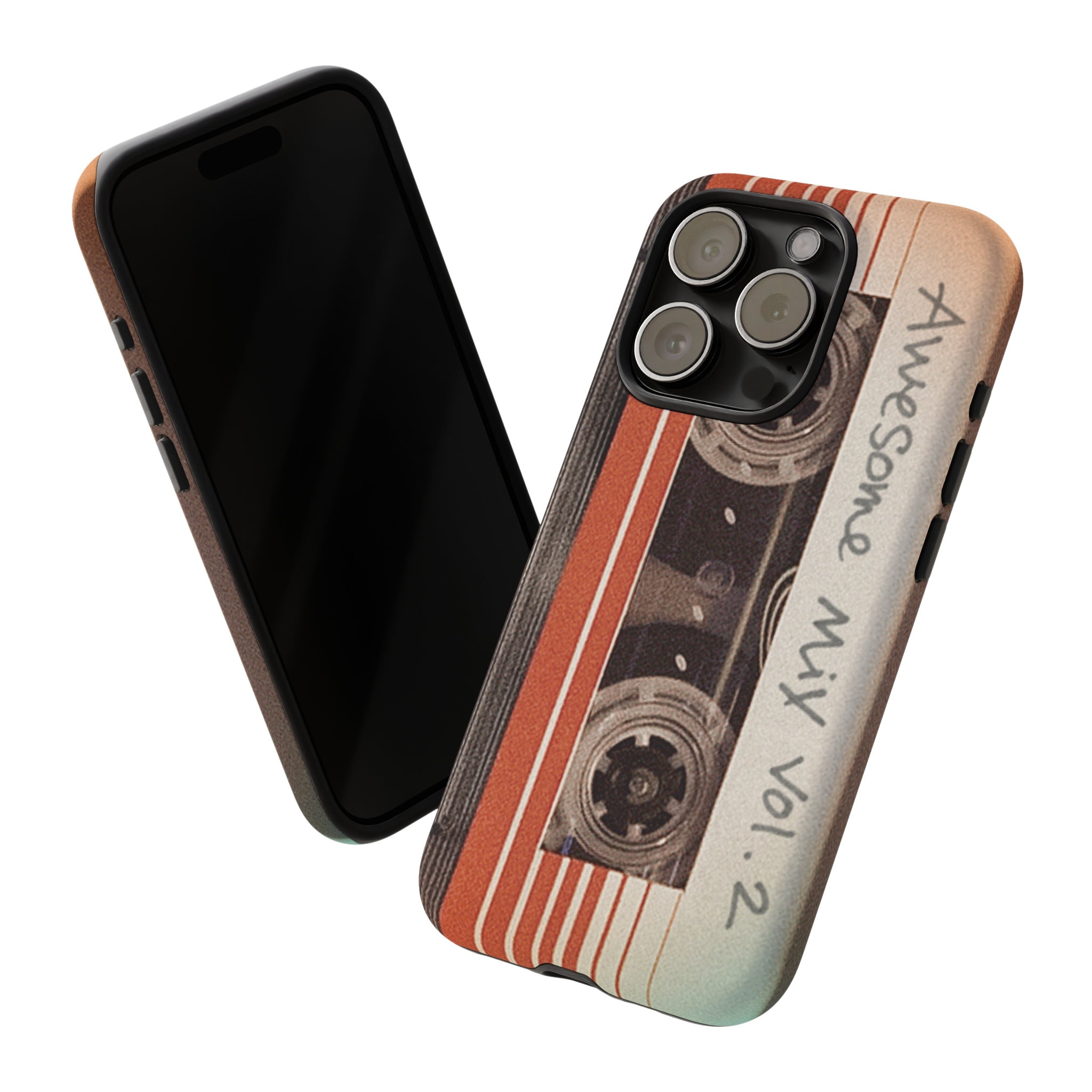 Mixed Tape Phone Case, Awesome Mix Vol 2 Phone Case, Cassette Tape ...