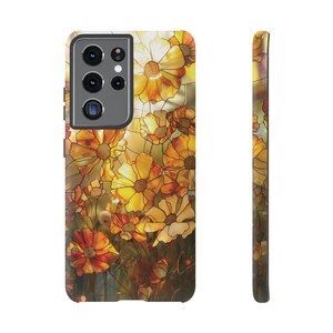 Wildflower Phone Case, Floral Phone Case, Flowers Phone Case, Stained Glass Flower Phone Case ...