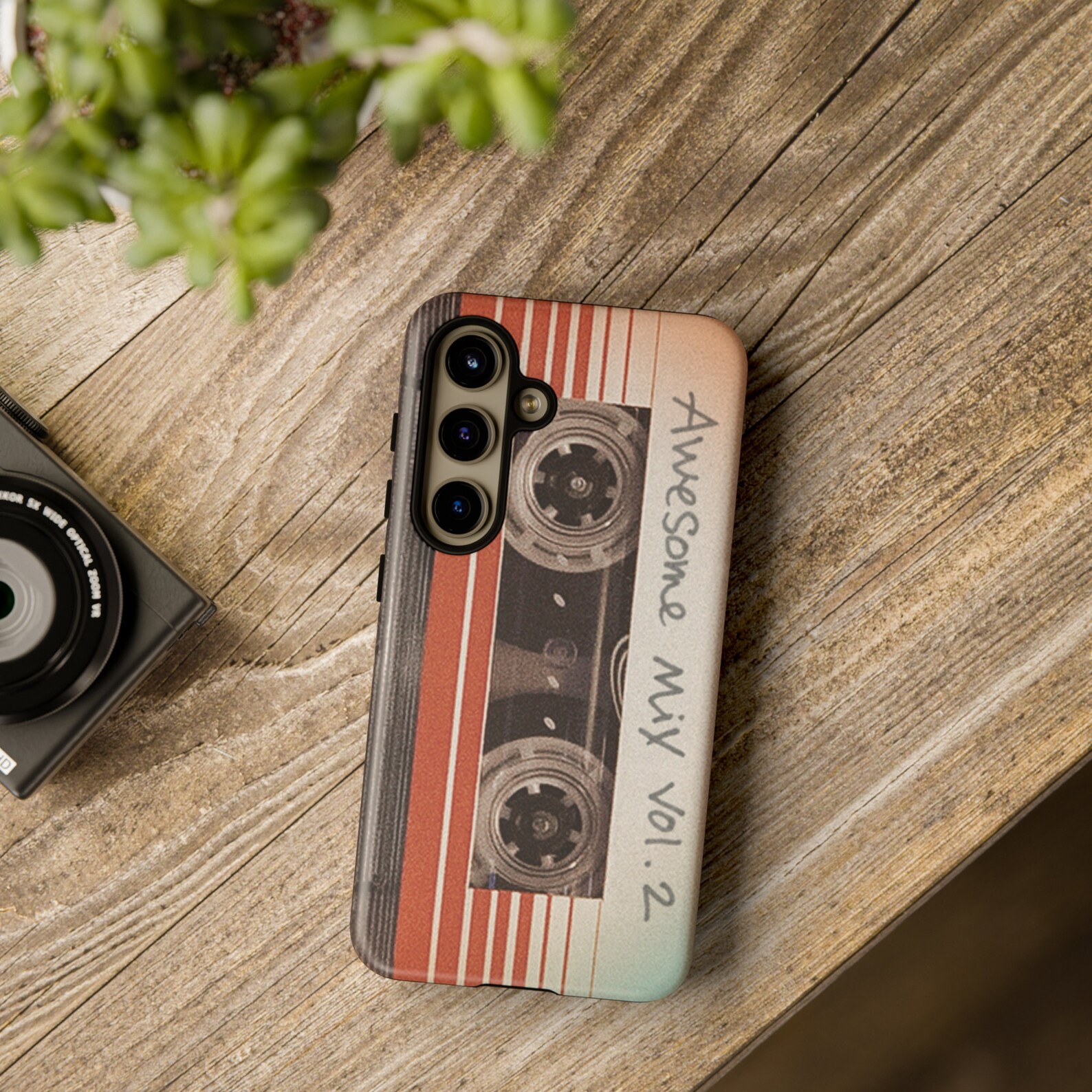 Mixed Tape Phone Case, Awesome Mix Vol 2 Phone Case, Cassette Tape ...