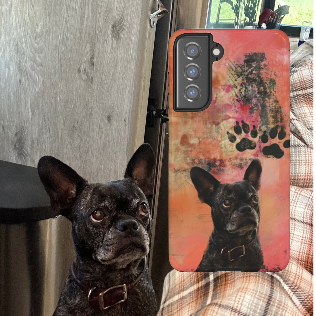 Custom Pet Phone Case Using Pet Photo, Personalized Dog Phone Case ...