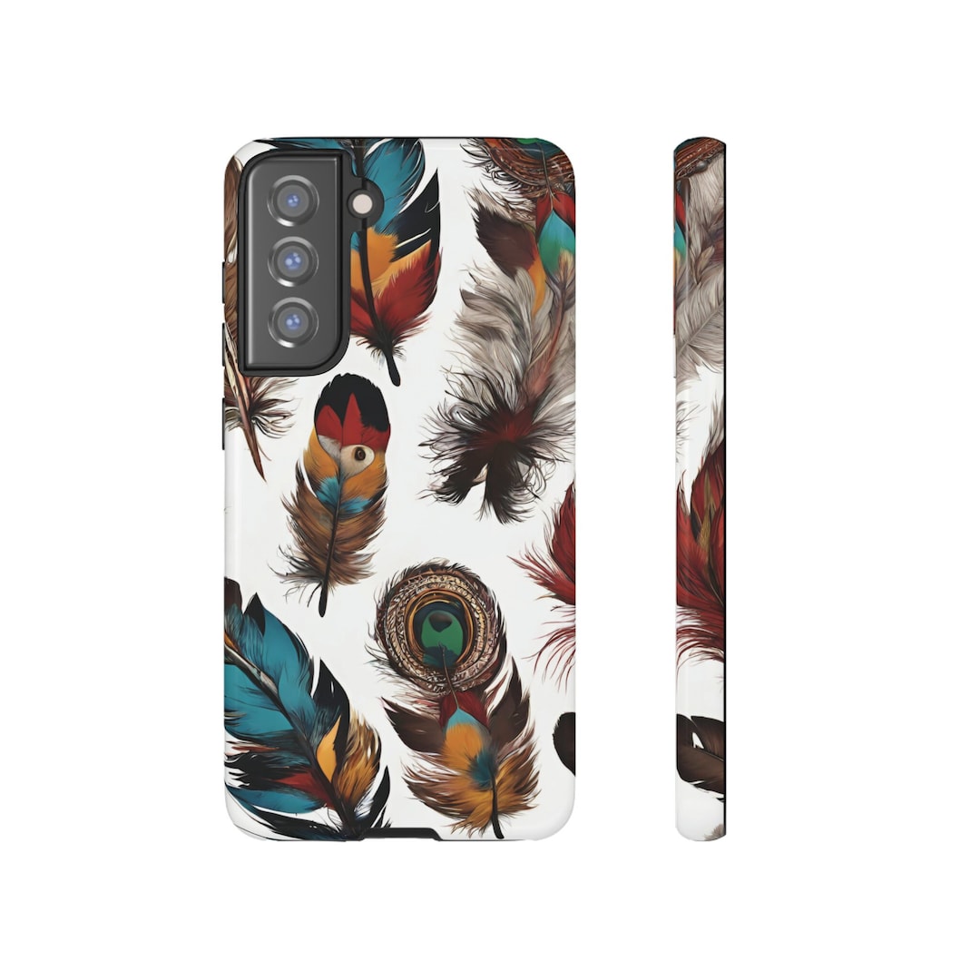 Feather Phone Case, Native American Case, Native American Feathers ...