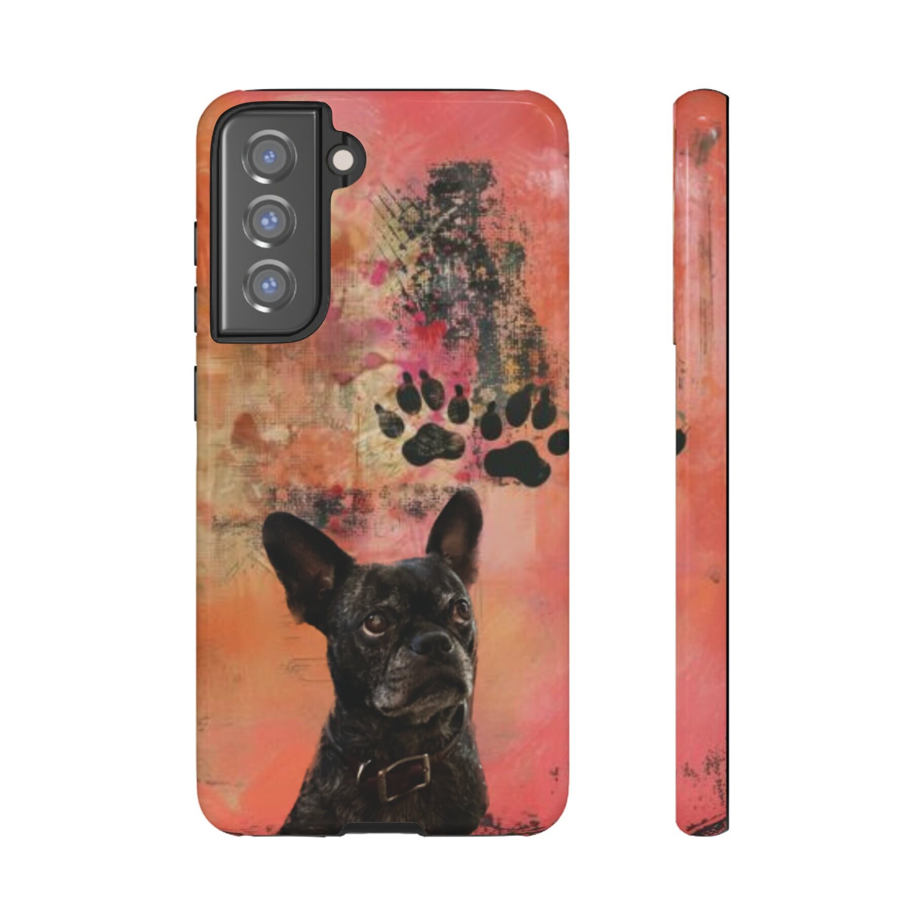 Custom Pet Phone Case Using Pet Photo, Personalized Dog Phone Case ...