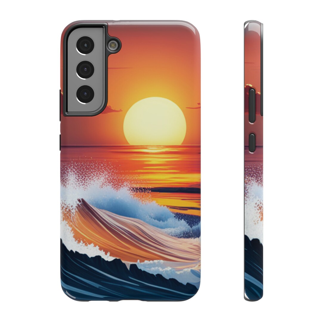Ocean Sunset Phone Case, Ocean Sunset, Sunset Phone Case, Impact ...