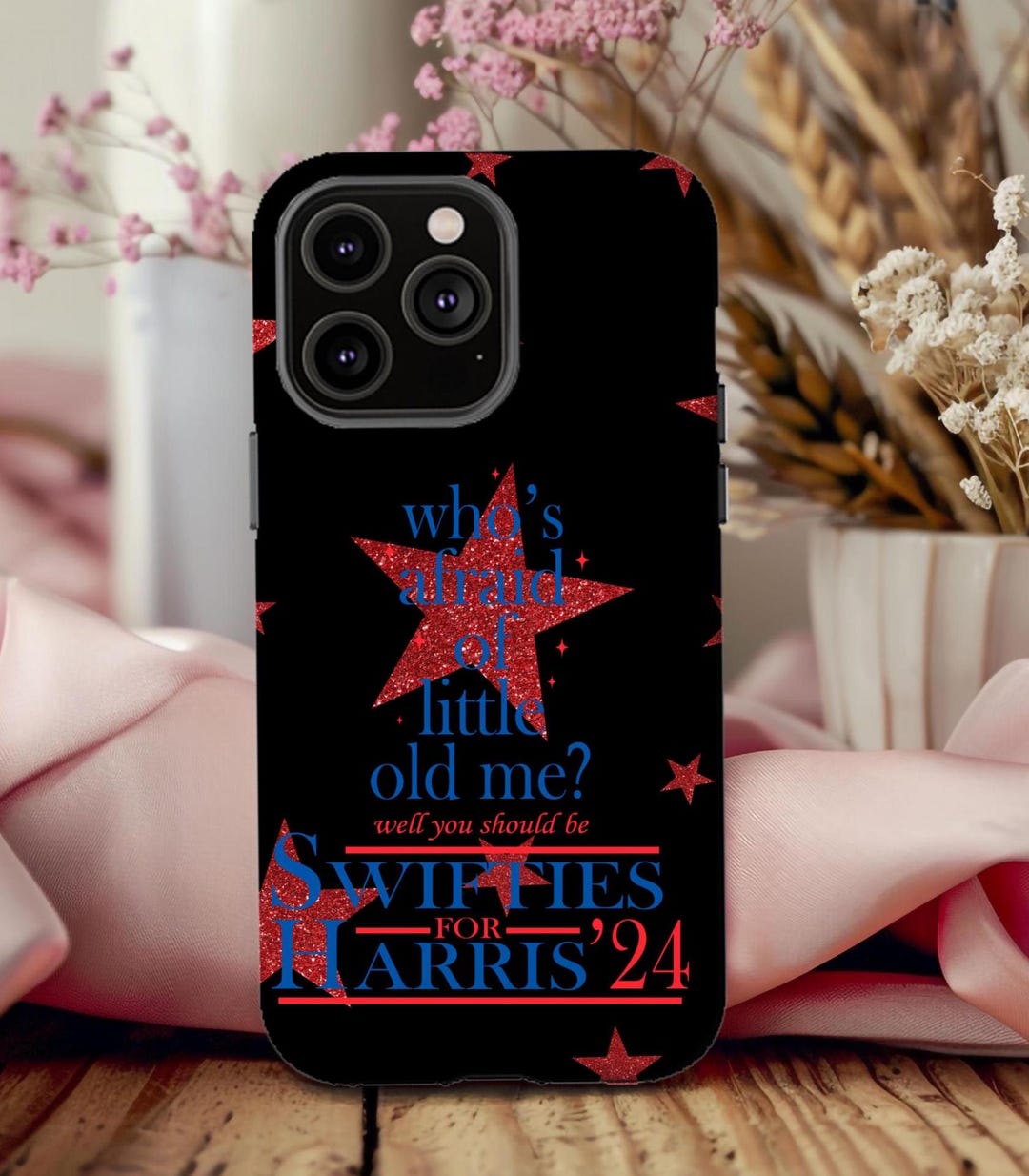 Swifties for Harris Phone Case, Democratic Phone Case, Kamala 2024 Case ...