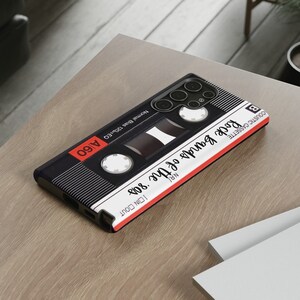 Mixed Tape Phone Case, 80s Rock Band Phone Case, Cassette Tape Phone ...